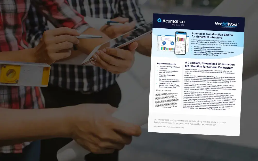 Construction ERP Software