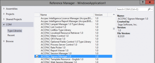 The Basics of Connecting to Sage 300 Using the API
