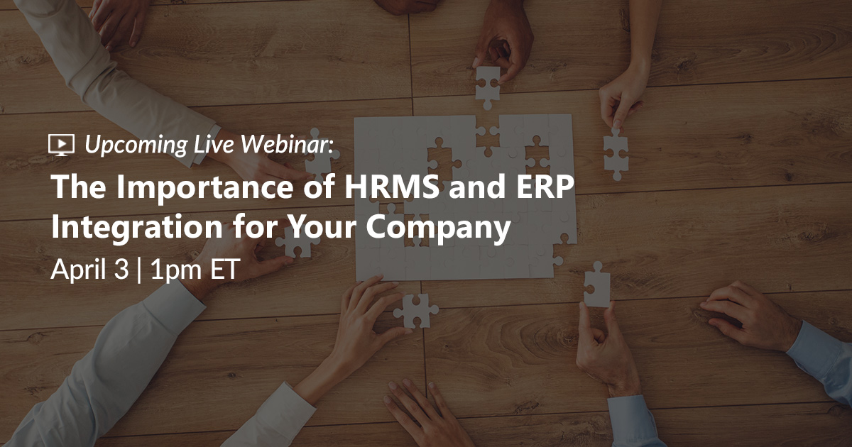 The Importance of HRMS and ERP Integration for Your Company