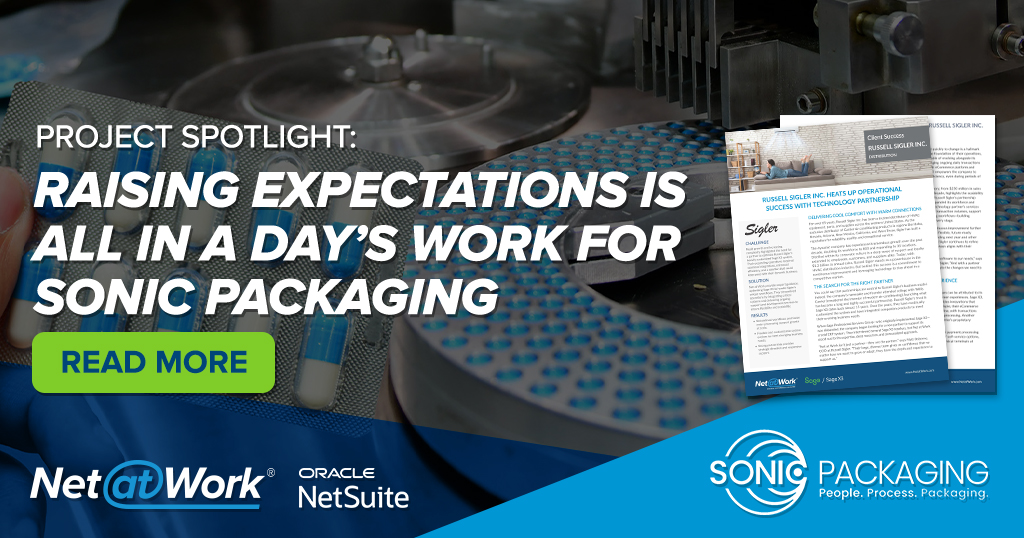 QuickBooks to NetSuite ERP Migration - Sonic Packaging Case Study