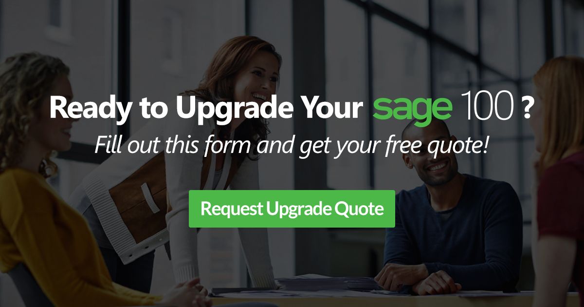 Sage 100 (MAS 90) Upgrade to Sage 100cloud - Request a Quote - Pricing