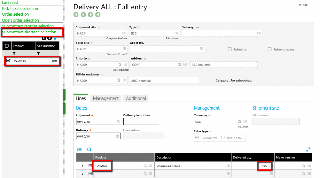 Sage X3 Tips & Tricks: Subcontract Orders Without a Work Order