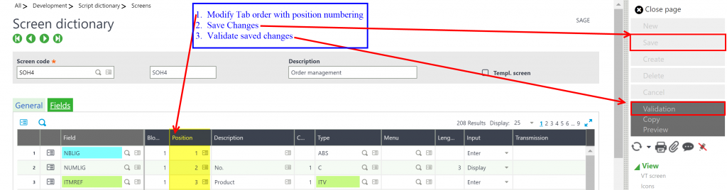 Sage X3 Tips: How to Configure Sage X3 Screens