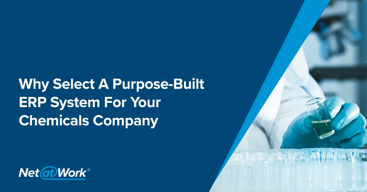 Chemical Manufacturing ERP Software: Why Select A Purpose-Built ERP ...