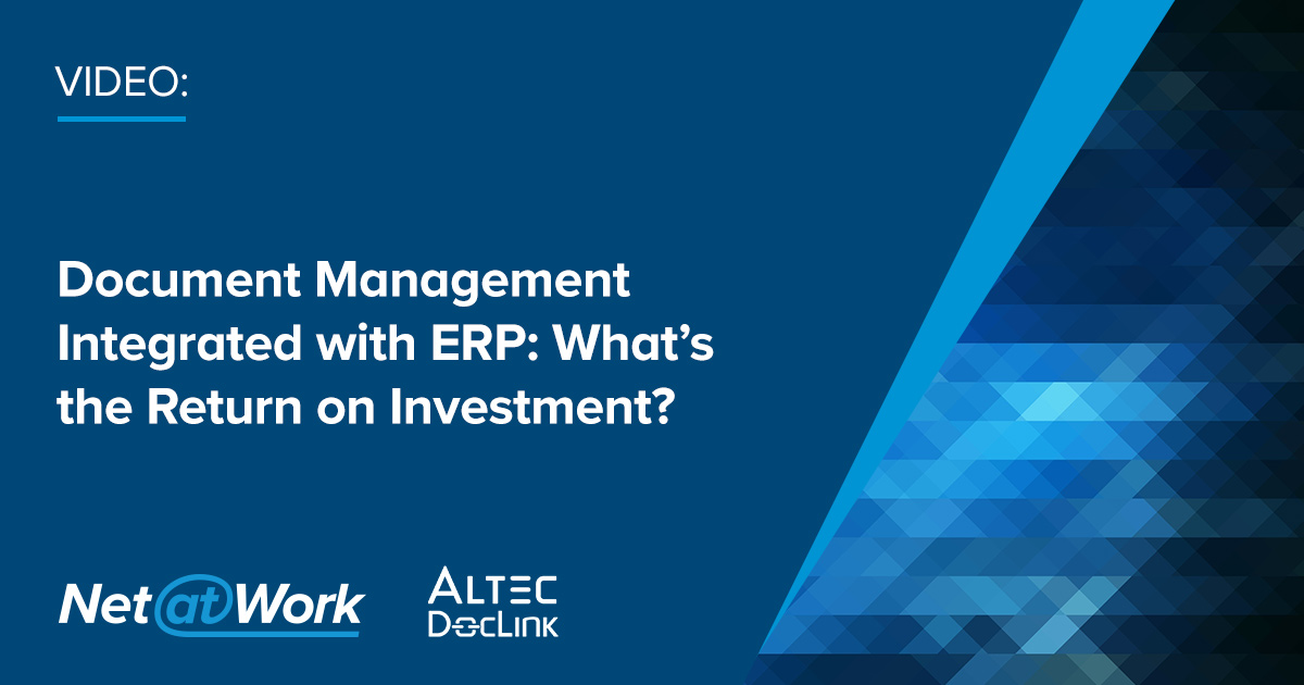 Document Management Integrated with Your ERP: What’s My Return on ...