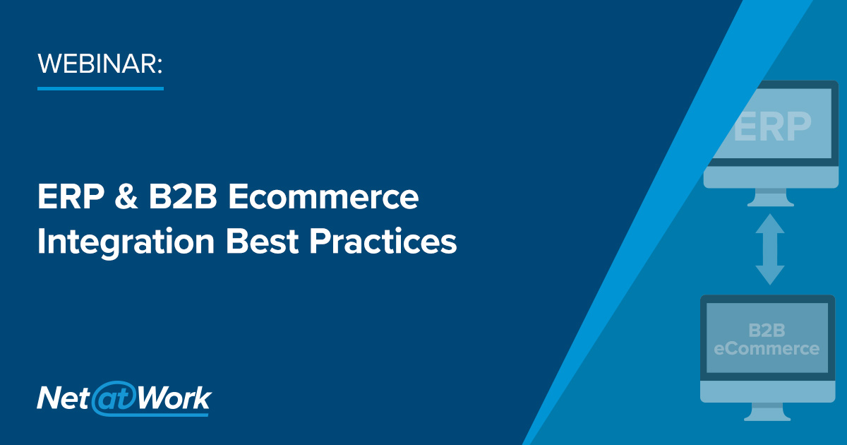Live Webinar: ERP & B2B Ecommerce Integration Best Practices