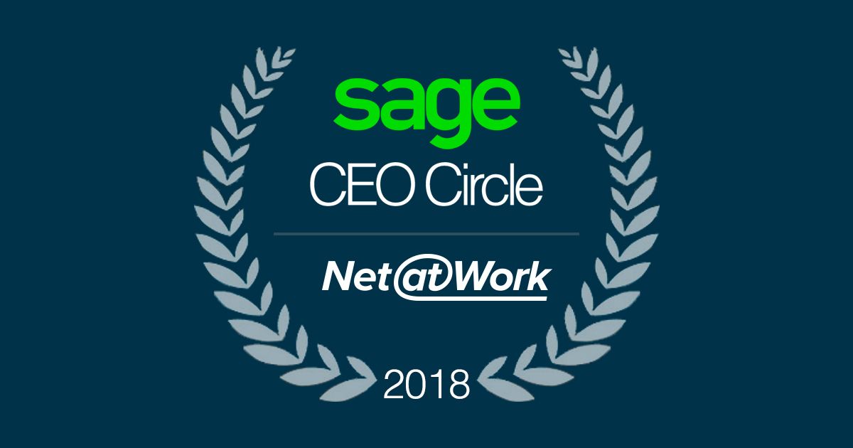 Sage CEO Circle 2018: Net at Work to Be Honored as a Sage Top Partner