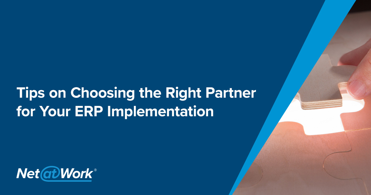 6 Tips on Choosing the Right Partner for Your ERP Implementation