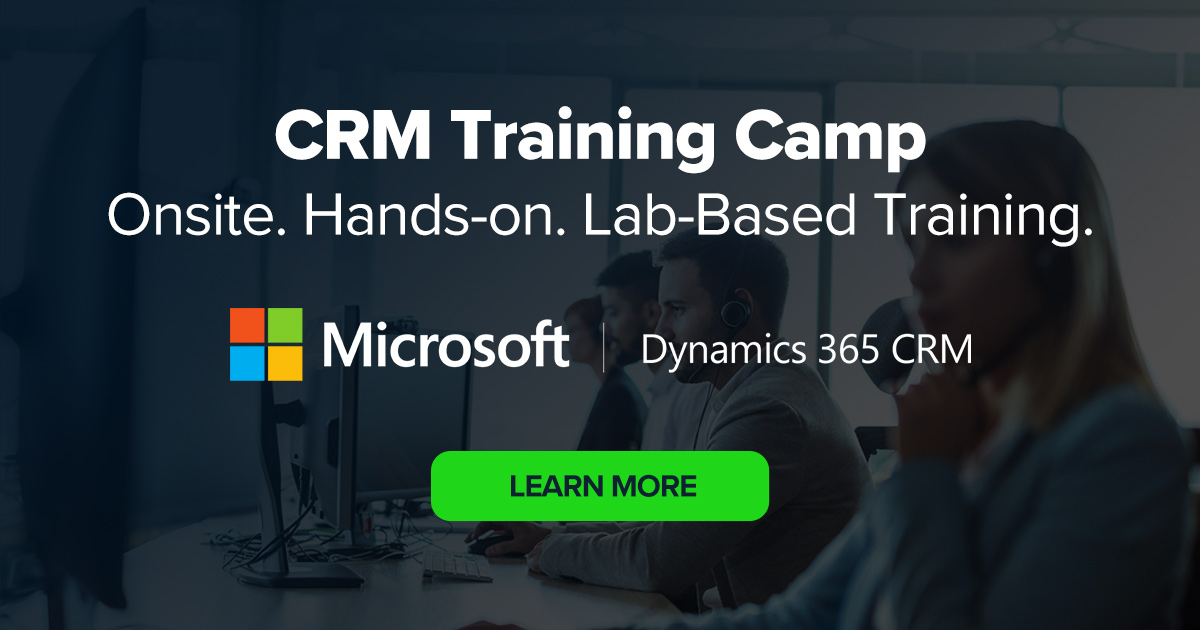 Dynamic CRM Training - Microsoft Dynamics 365 CRM Training Camp