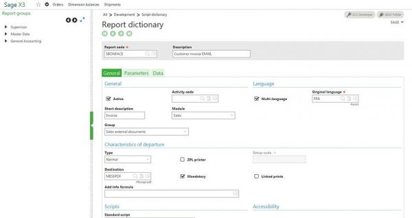 Sage X3 Tips & Tricks: How to Automatically Email a Report in Sage X3