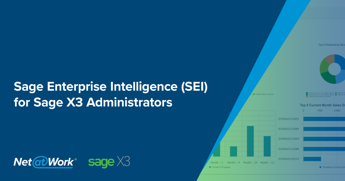 Sage X3 Virtual Training: Sage Enterprise Intelligence (SEI) BI Tool for End-Users