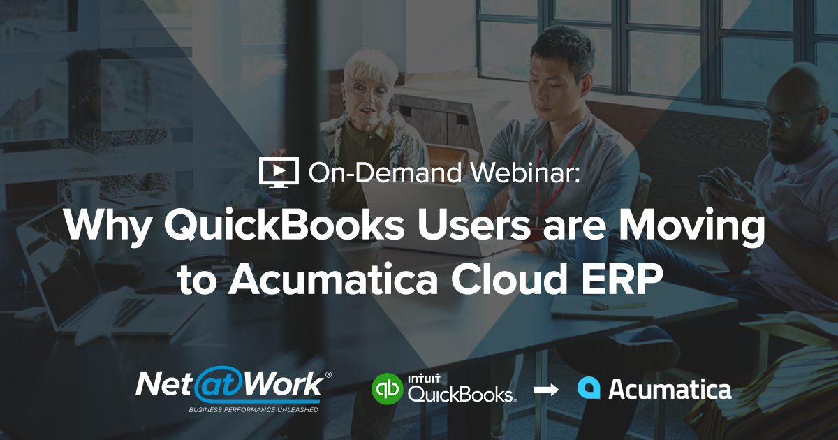 QuickBooks vs Acumatica: Why QuickBooks Users are Moving to Acumatica ...