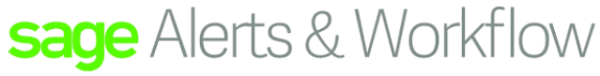 Sage HRMS - Getting Actionable Insights via Sage Alerts & Workflow