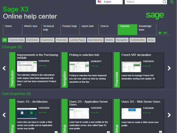Sage X3 Documentation: How to Access Sage X3 Online Documentation