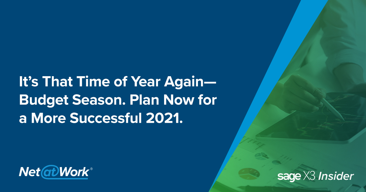 It’s That Time of Year Again—Budget Season. Plan Now for a More ...