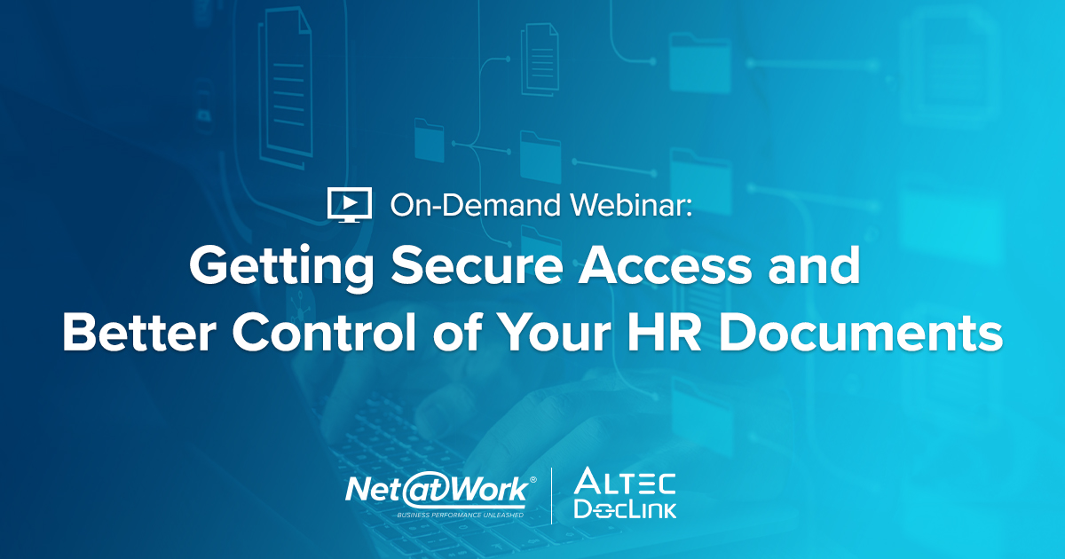 Document Management for HR - Get Secure Access and Better Control of ...