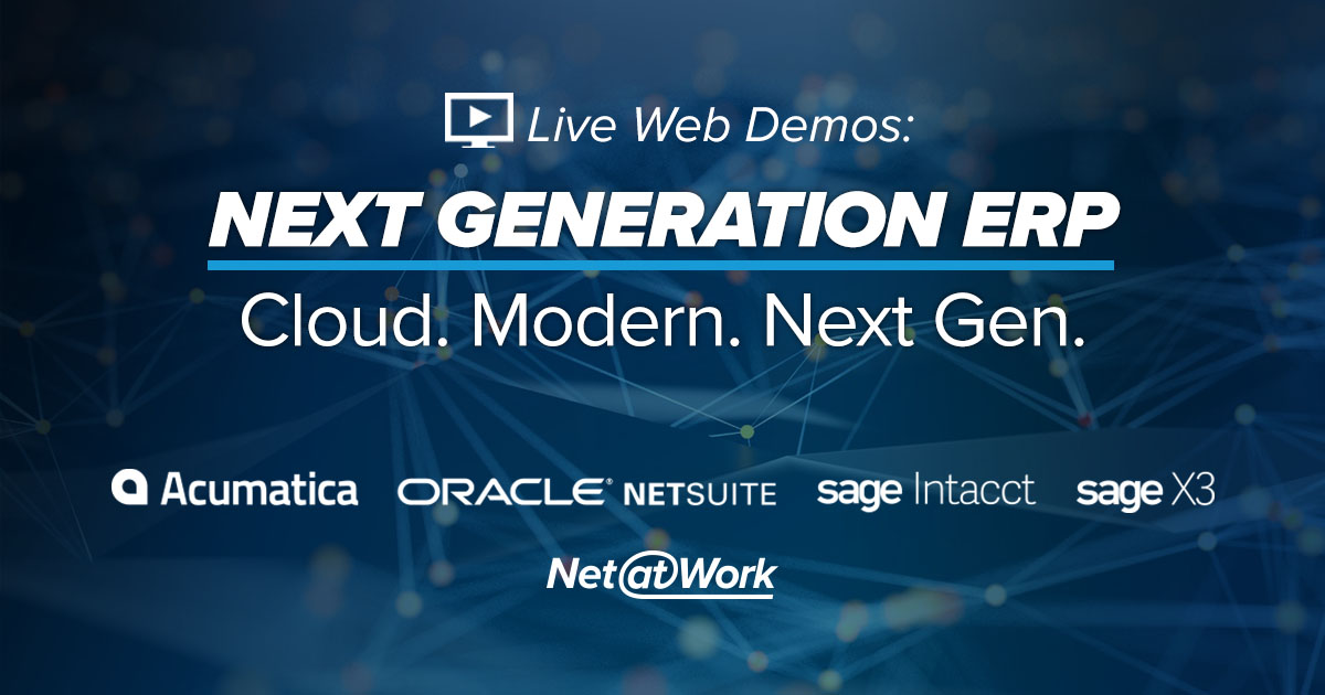 Next-Gen Cloud ERP Comparison - ERP Demo - Cloud ERP Solutions