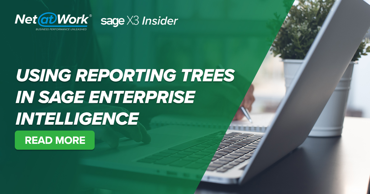 Sage X3 Tips: Using Reporting Trees in Sage Enterprise Intelligence