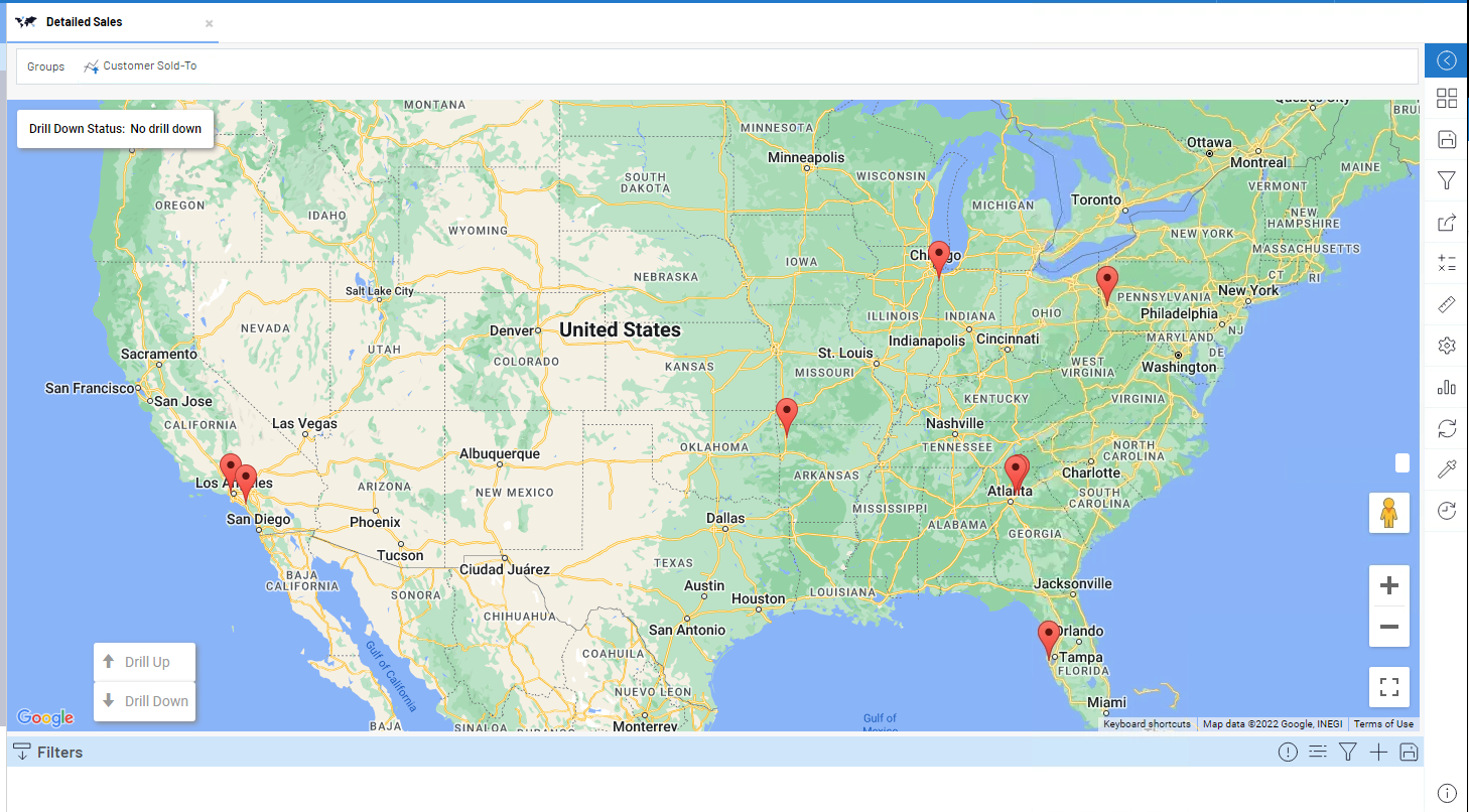 Sage X3 Tips: Using Maps to Visualize Data in Sage Enterprise Intelligence