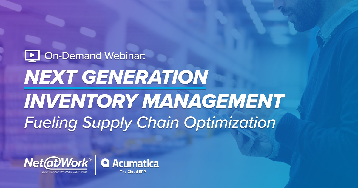 Acumatica Next Generation Inventory Management - Next-Gen Cloud ERP ...