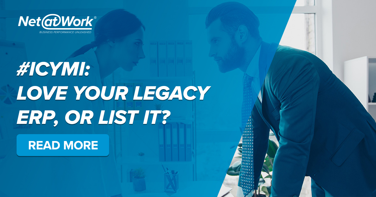 Legacy ERP Migration - Knowing When to Upgrade Your Legacy ERP Software