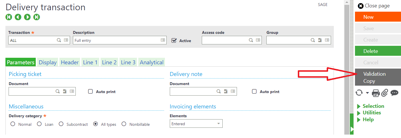 Sage X3 Tips: How to Set Default Sales Delivery and Sales Invoice Types ...