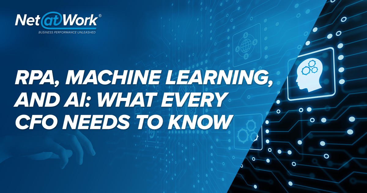 RPA, Machine Learning, and AI: What Every CFO Needs to Know
