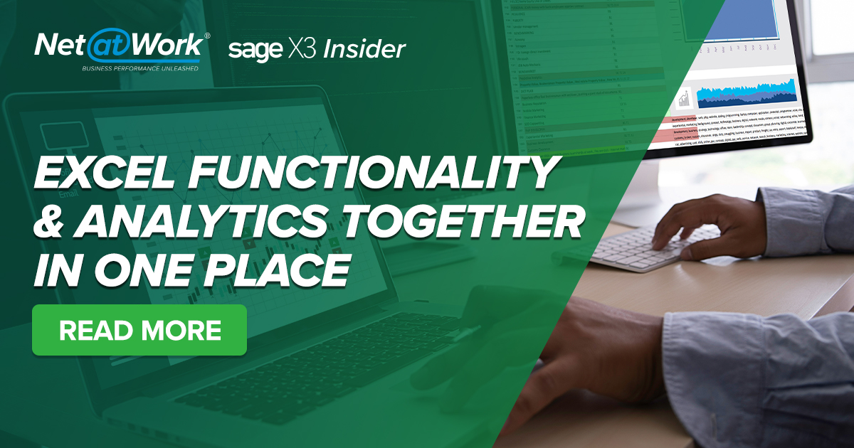 Sage Enterprise Intelligence (SEI) Tips: Excel Functionality and Analytics Together in One Place