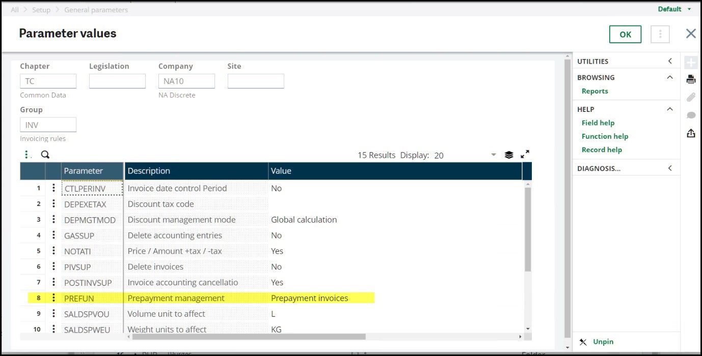 Sage X3 Tips: Using the Prepayment Invoice Function in Sage X3