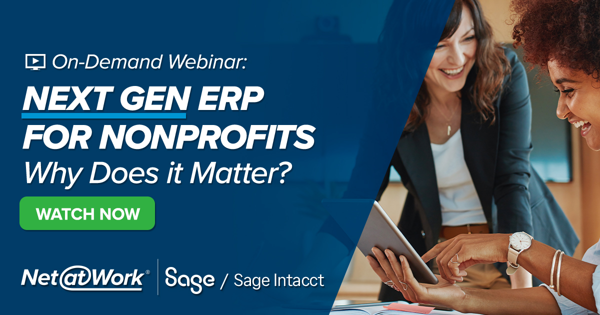Next Gen ERP for Nonprofits – Why Does it Matter?