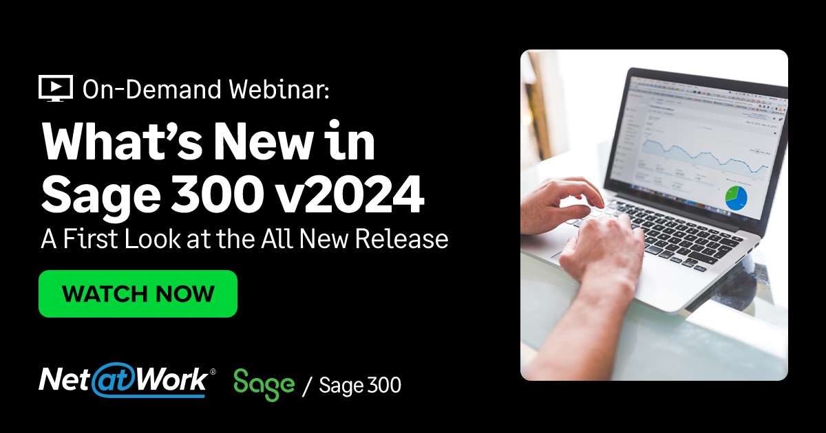 What’s New in Sage 300 v2024: A First Look at the All New Release