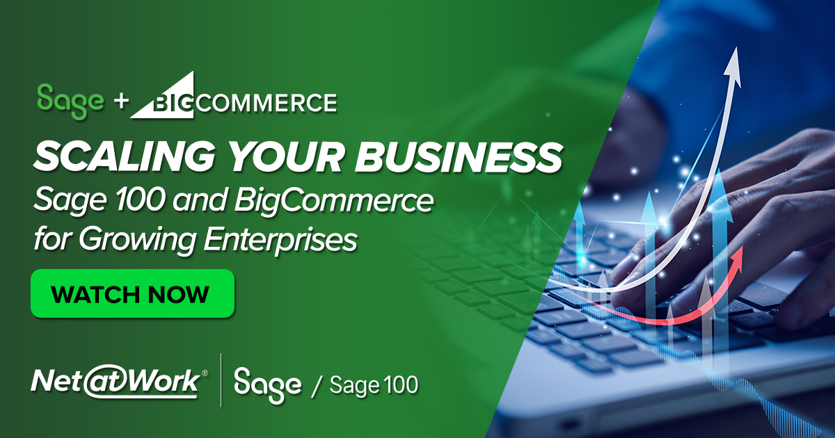 Sage 100 and BigCommerce for Growing Enterprises