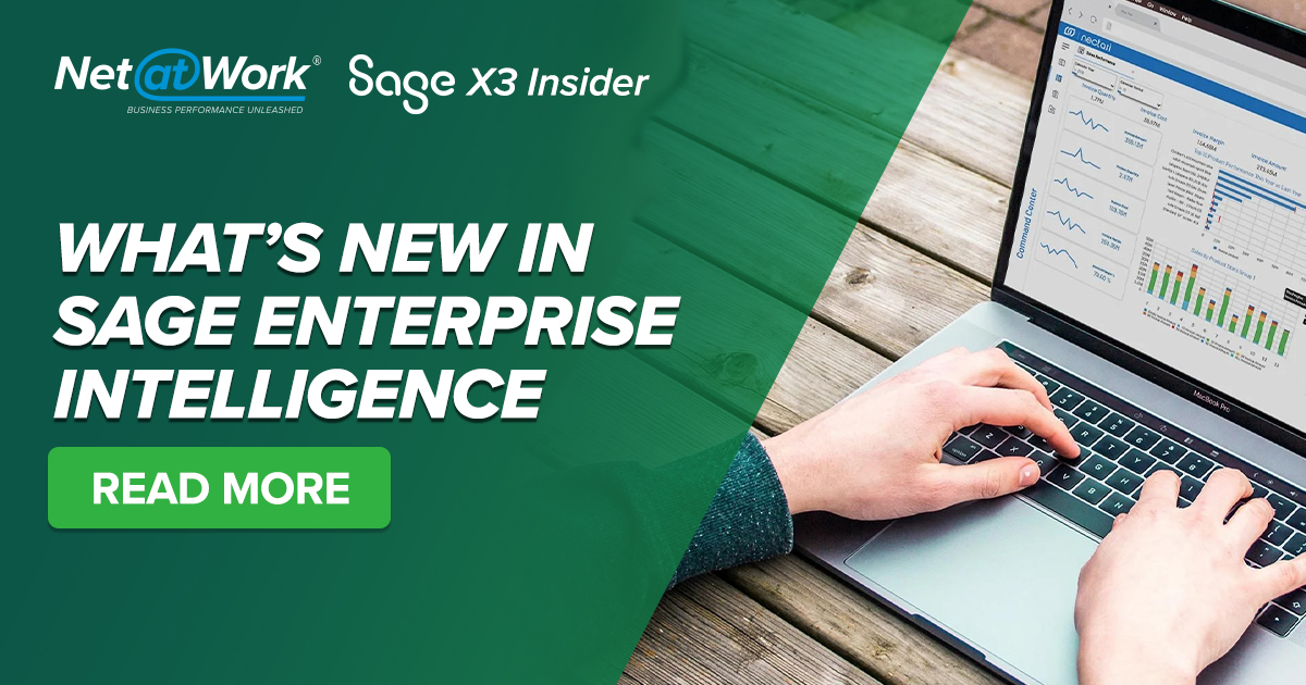 What’s New in Sage Enterprise Intelligence