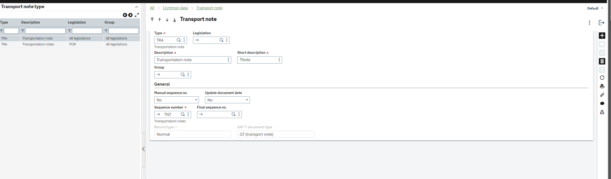 Sage X3 Tips: A Brief Look at the Transport Note Feature in Sage X3