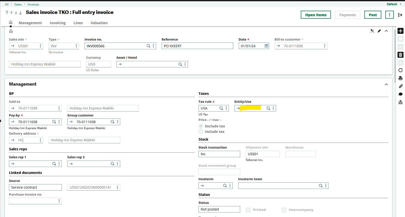 Sage X3 Tips: How to Avoid Calculating Taxes When Using Sage X3 and ...