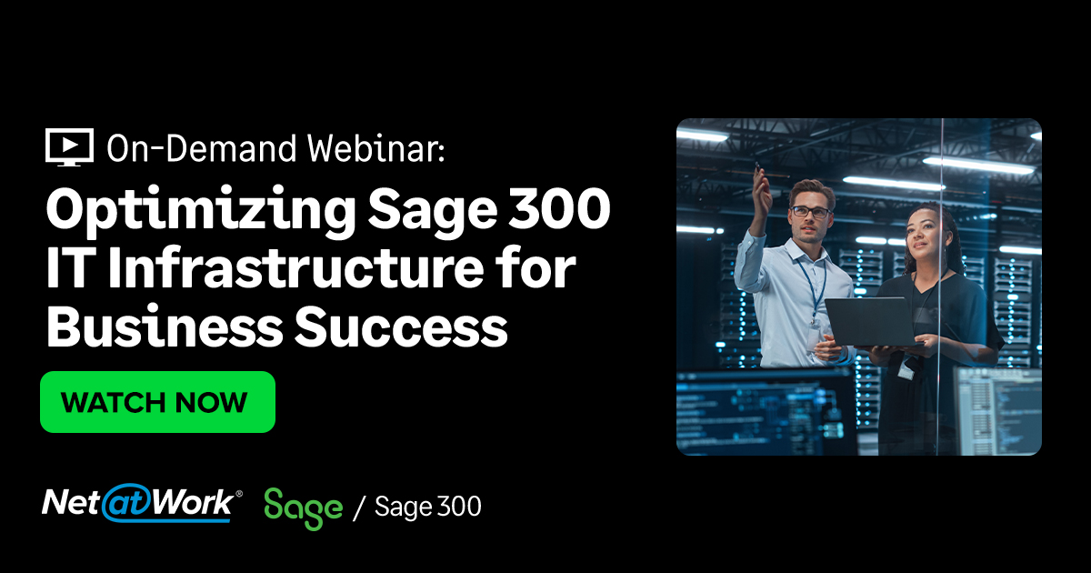Sage 300 Hosting - Optimizing Sage 300 IT Infrastructure for Business ...