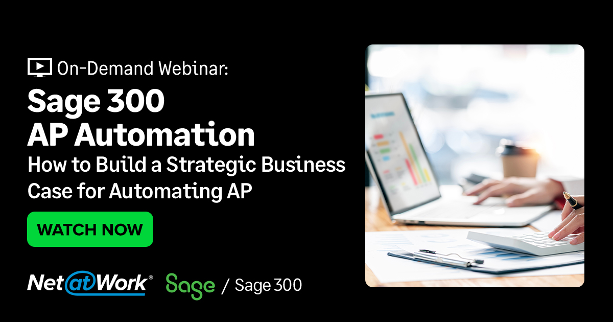 Sage 300 AP Automation - How to Build a Strategic Business Case for ...