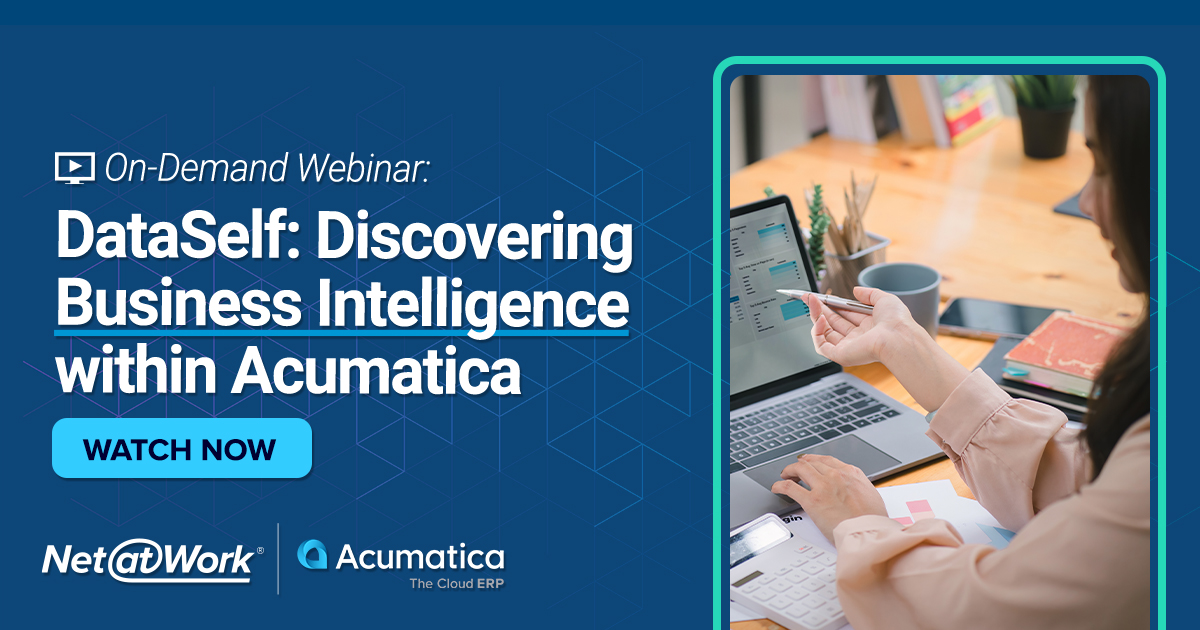 DataSelf: Discovering Business Intelligence within Acumatica ERP