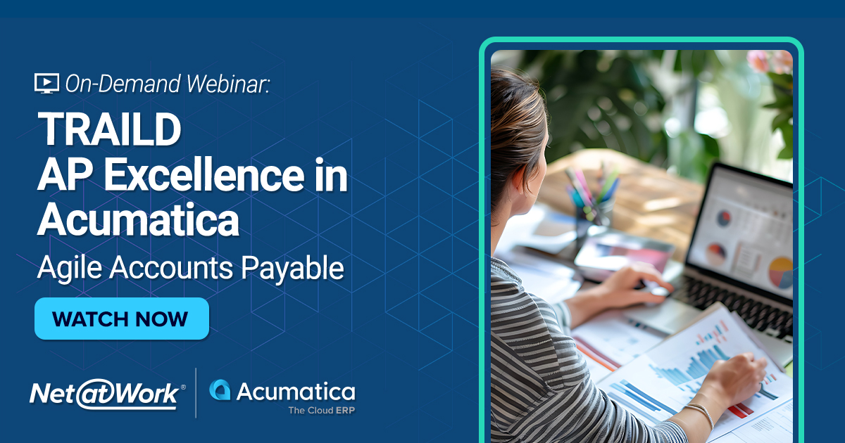 TRAILD AP Excellence in Acumatica - Automate, Protect, and Streamline your AP