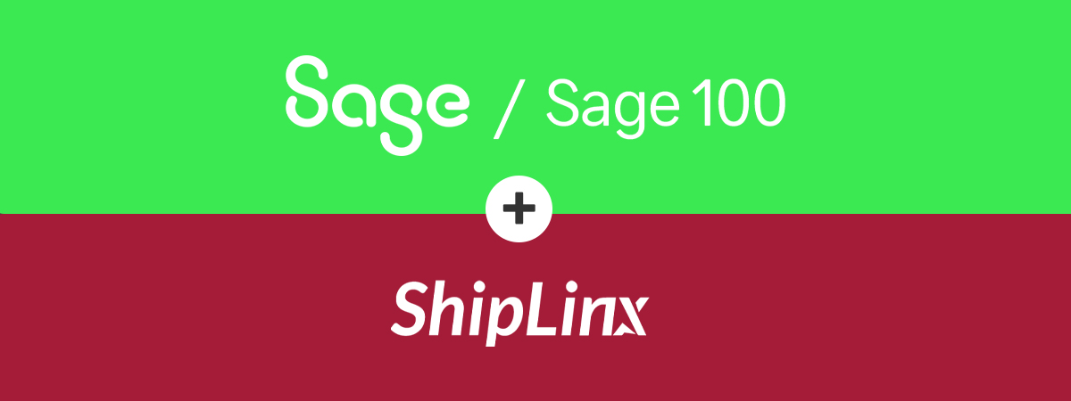 Sage 100 + ShipLinx Transportation Management