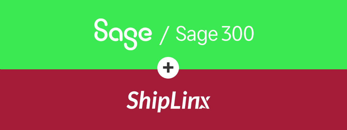 Sage 300 + ShipLinx Transportation Management - Sage 300 ERP