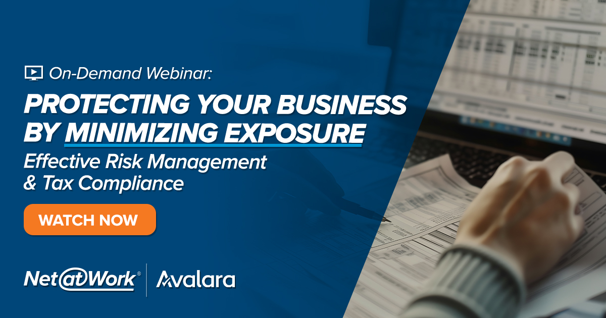 Effective Risk Management & Tax Compliance with Avalara