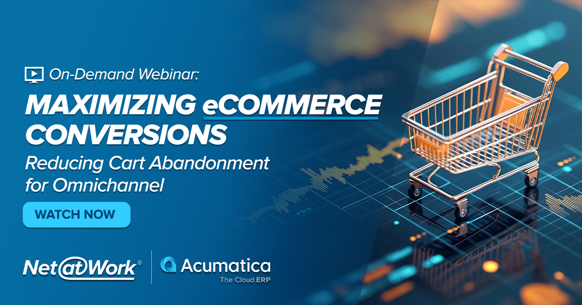 Acumatica Cloud ERP to Maximizing eCommerce Conversions