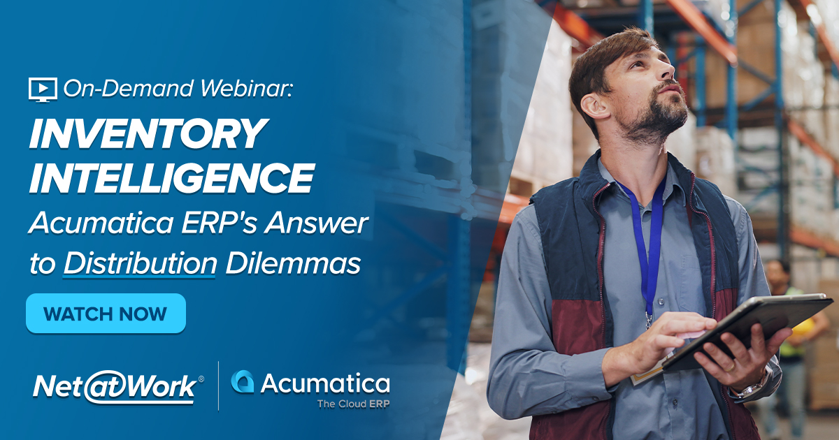 Acumatica ERP for Distribution - Inventory Intelligence