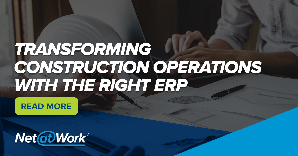 Transforming Construction Operations with the Right ERP Software