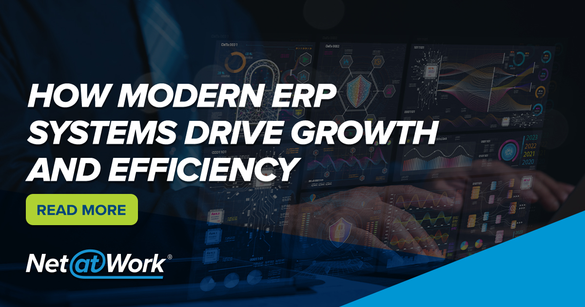How Making a Move to Modern ERP Systems Drive Growth and Efficiency