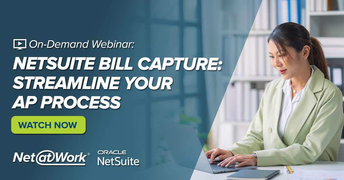 NetSuite Bill Capture: Streamline Your AP Process