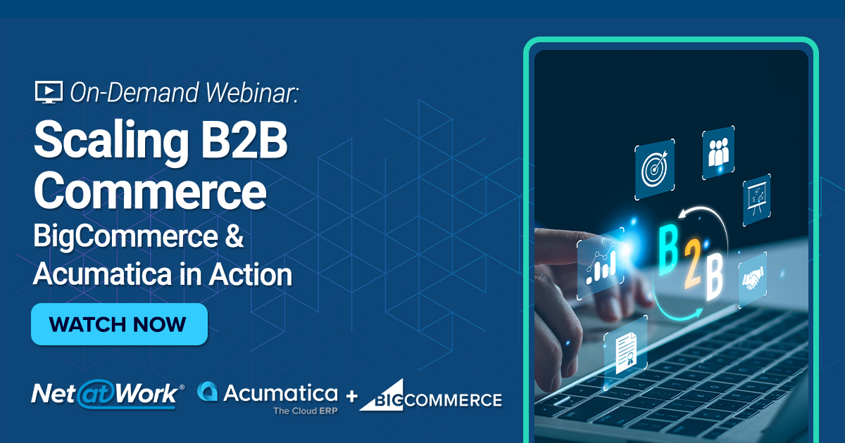 BigCommerce & Acumatica ERP Integration - Scaling B2B Commerce