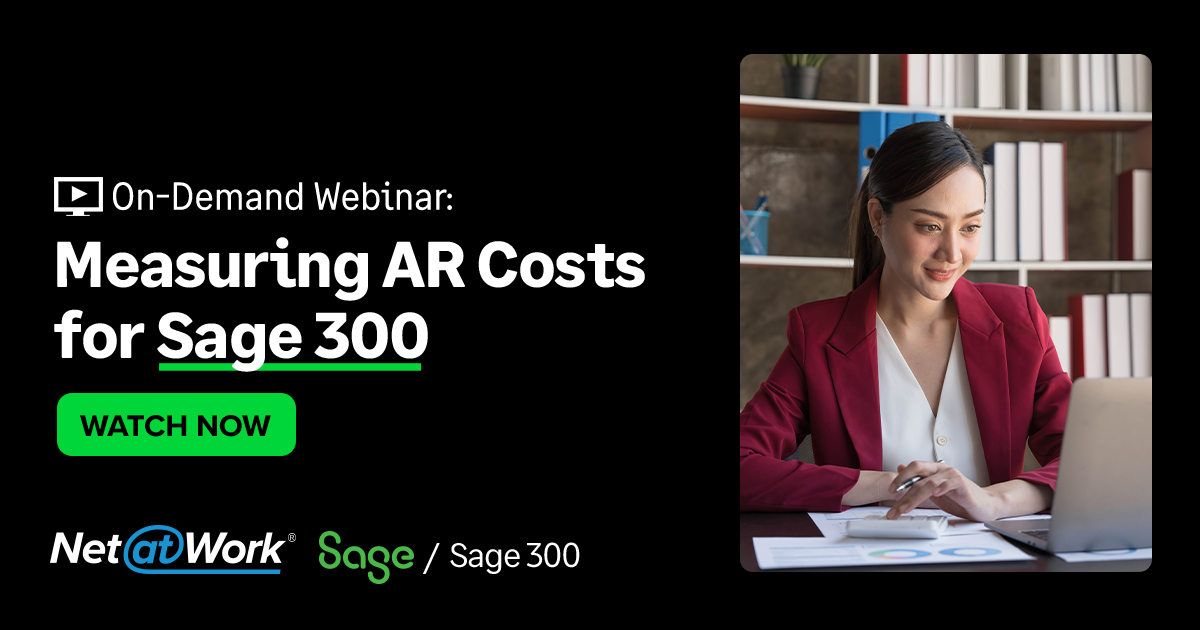 Sage 300 AR - Measuring AR Costs for Sage 300 ERP