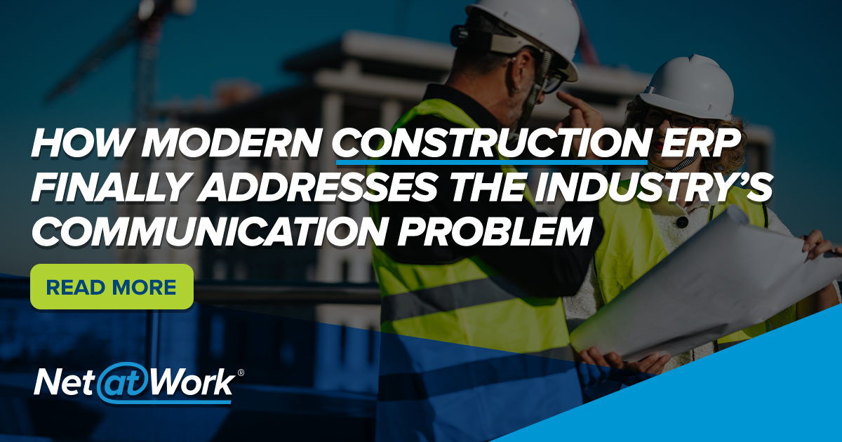 Modern Construction ERP: Solving Industry Communication Issues